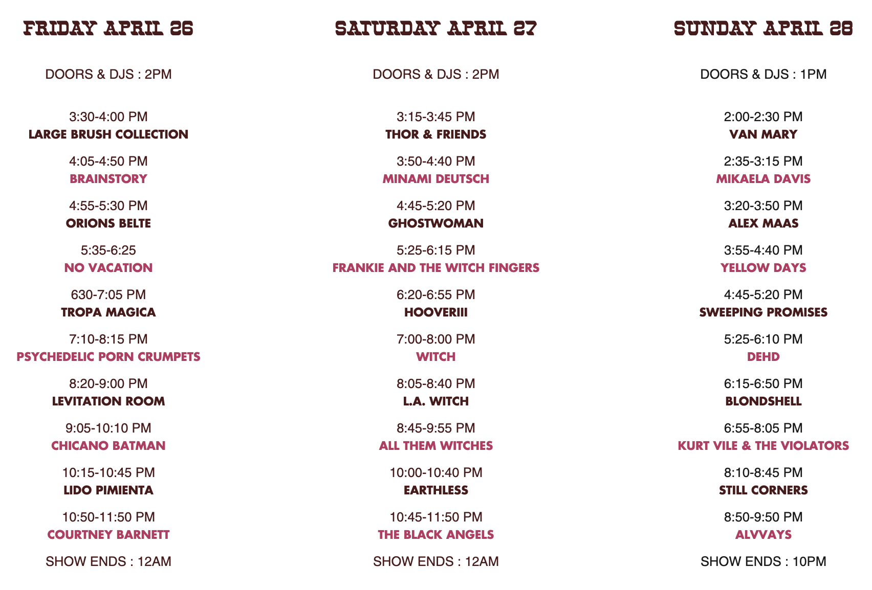 Out of This World: A Guide to Austin Psych Fest 2024 - Coog Radio at ...